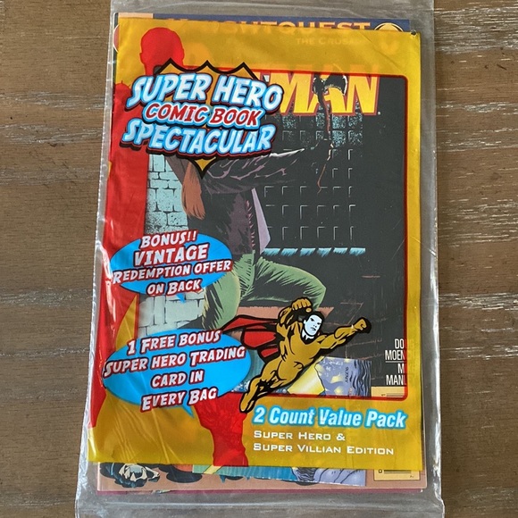 DC Comics | Accessories | Original Sealed Super Hero Comic Book ...
